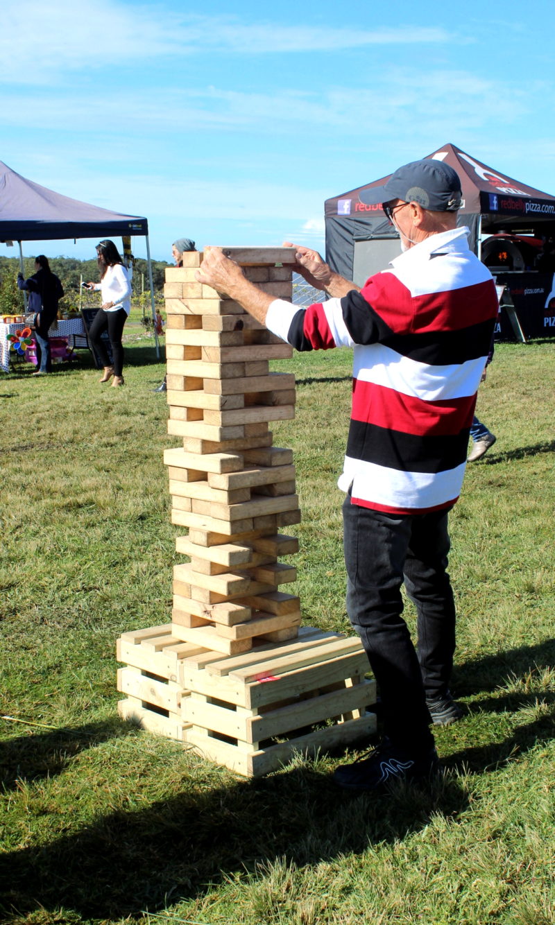 Giant Jenga - Game Street Event Hire